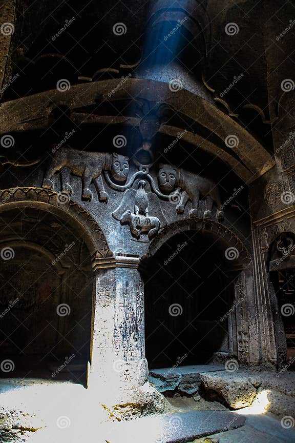 Geghard, a Monastery Complex, a Unique Architectural Structure in ...