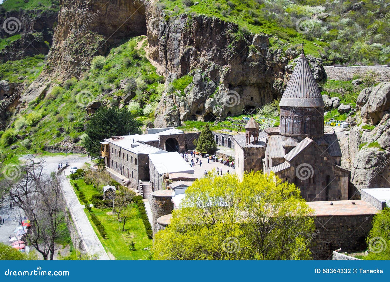 Geghard Monastic Complex stock photo. Image of historical - 68364332