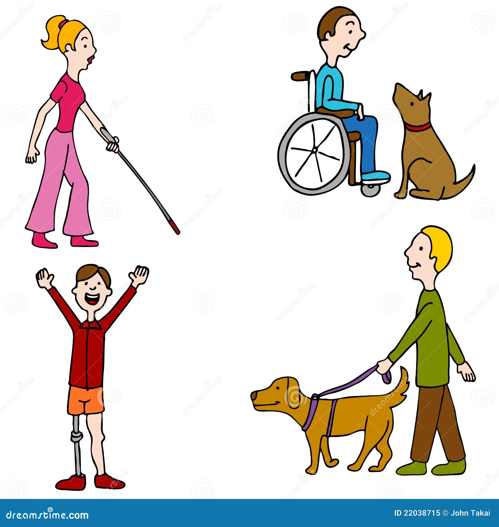 Gehandicapten vector illustratie. Illustration of hond - 22038715