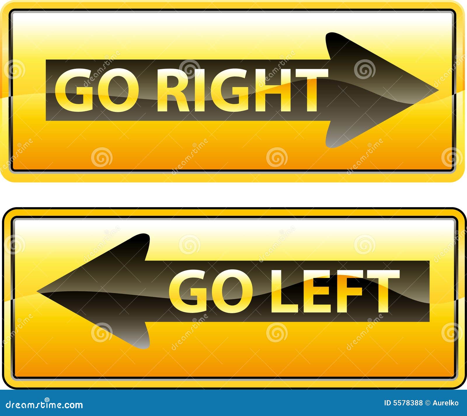 Gehen Sie nach rechts vektor abbildung. Illustration von regelnd - 5578388