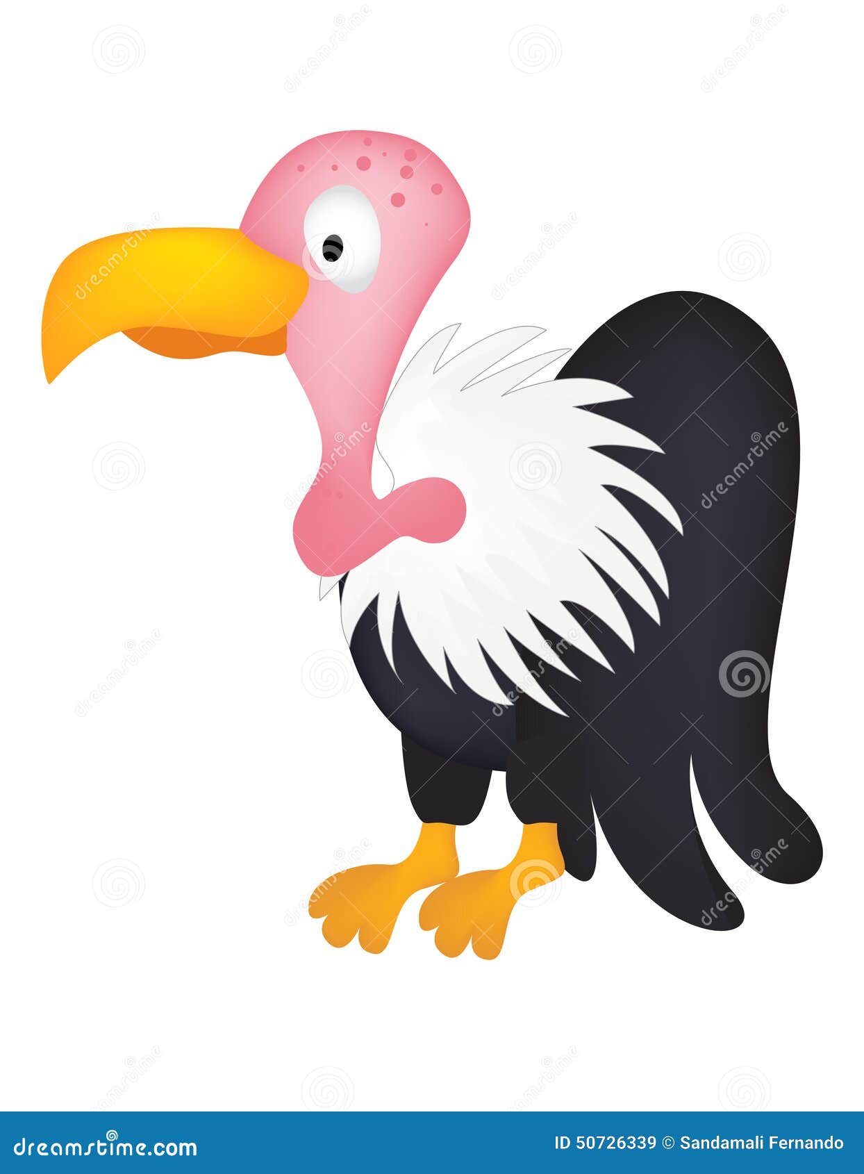 Geier vektor abbildung. Illustration von kunst, karikatur - 50726339