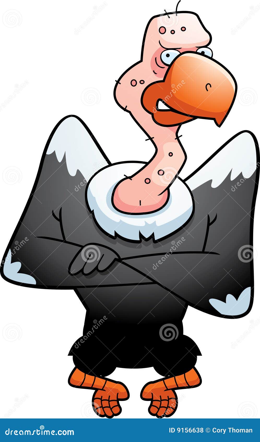 Geier vektor abbildung. Illustration von tier, geier, mittel - 9156638