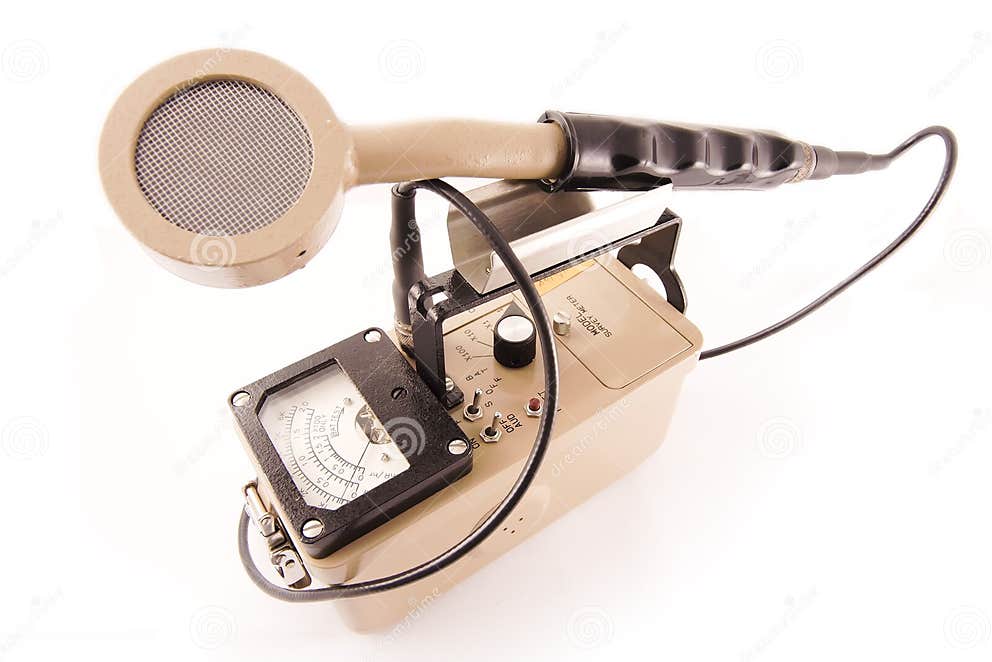 Geiger Counter stock image. Image of military, vintage - 3966421