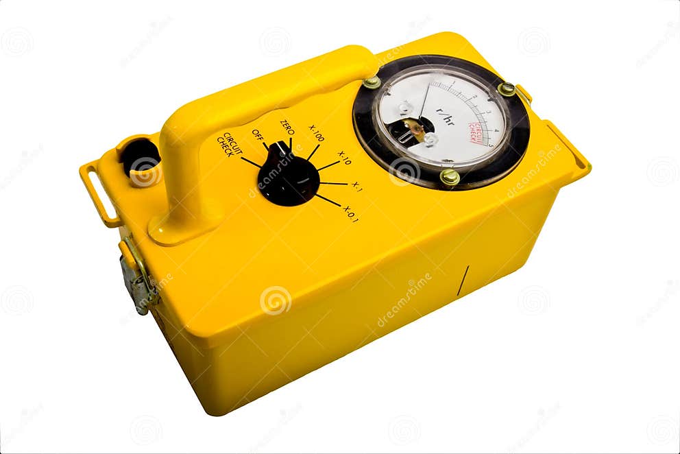 Geiger Counter stock image. Image of science, survey, radioactivity ...