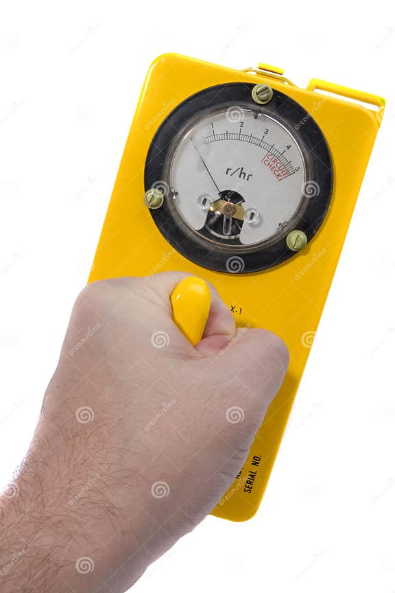 Geiger Counter stock image. Image of emissions, detection - 8145037