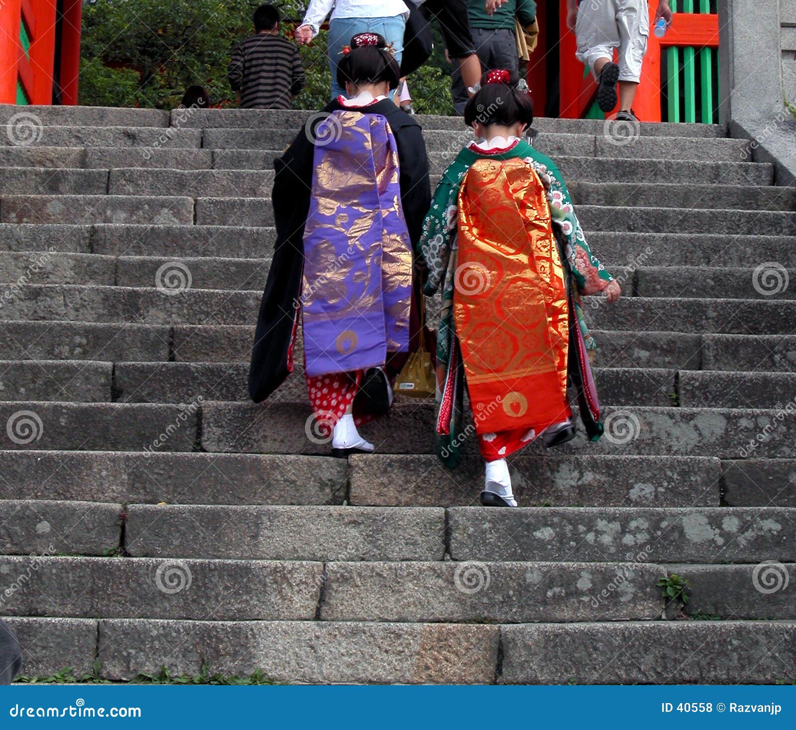 Geisha stock photo. Image of tourism, costumes, pair, maiko - 40558