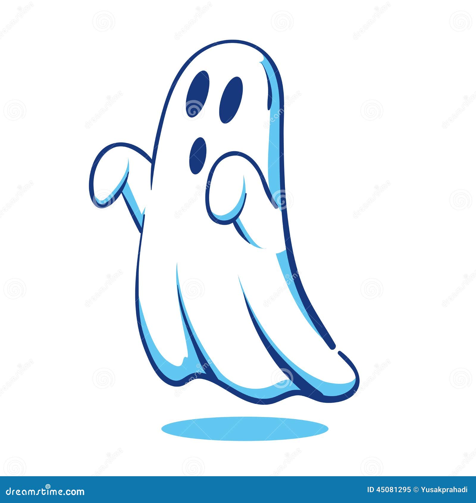 Geist vektor abbildung. Illustration von übel, liebling - 45081295