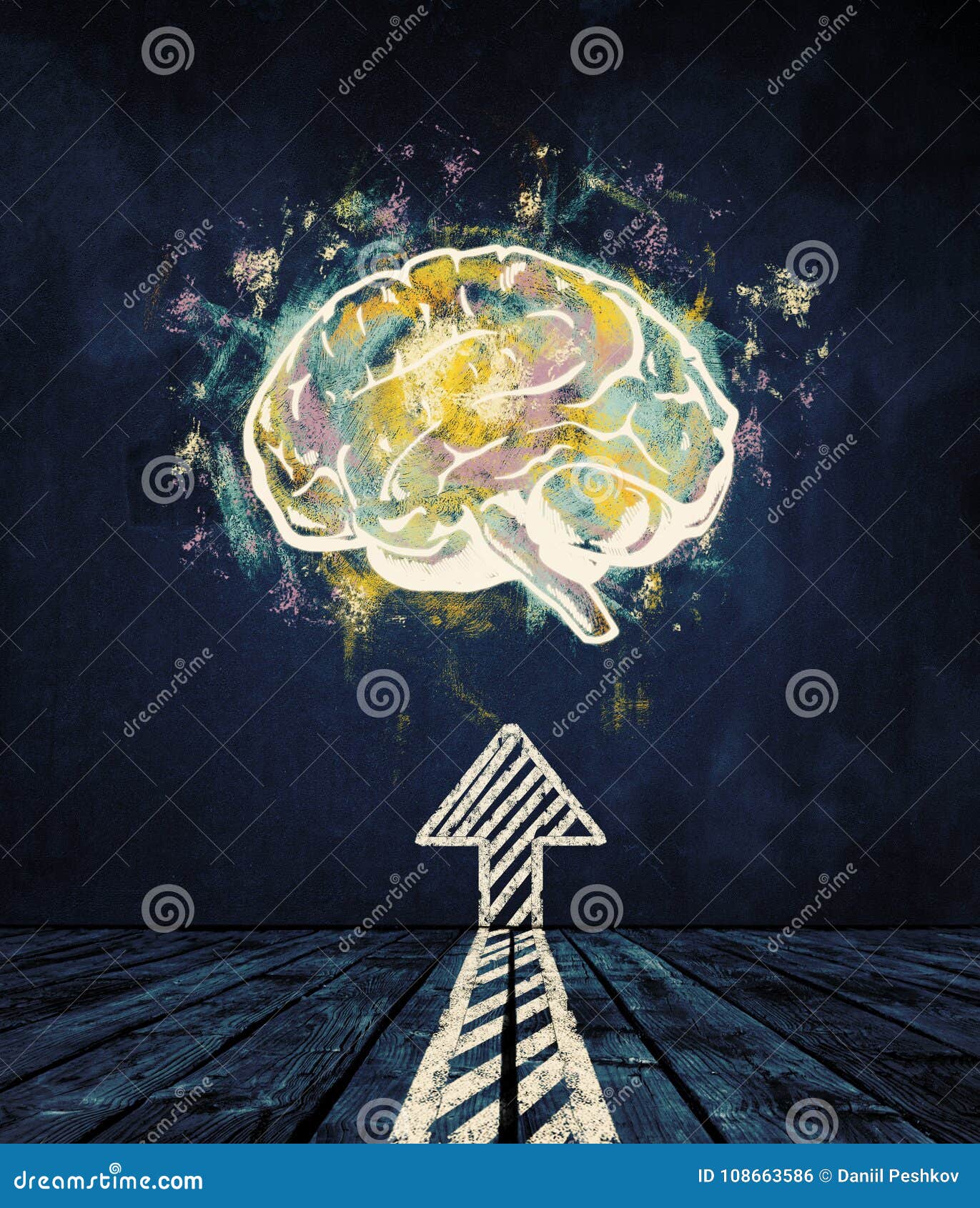 Geistesblitz Und Innovationskonzept Stock Abbildung - Illustration von ...