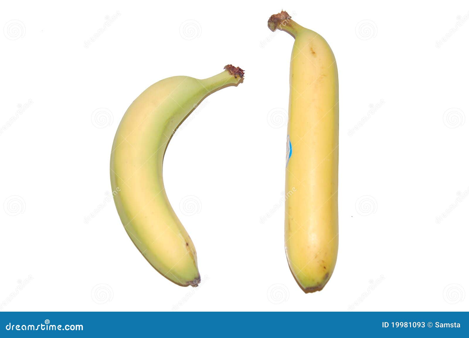 Gekke Bananen stock afbeelding. Image of eerlijk, organisch - 19981093