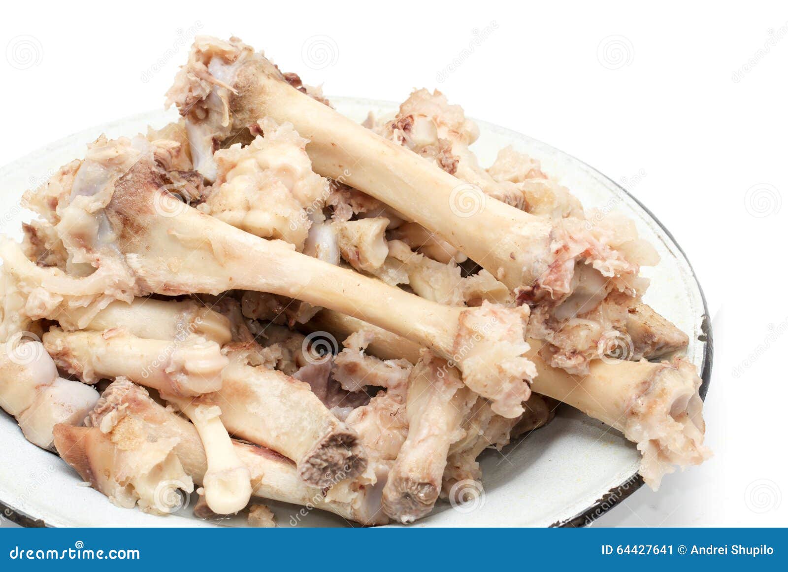 Gekochte Knochen stockbild. Bild von gekocht, fleisch - 64427641
