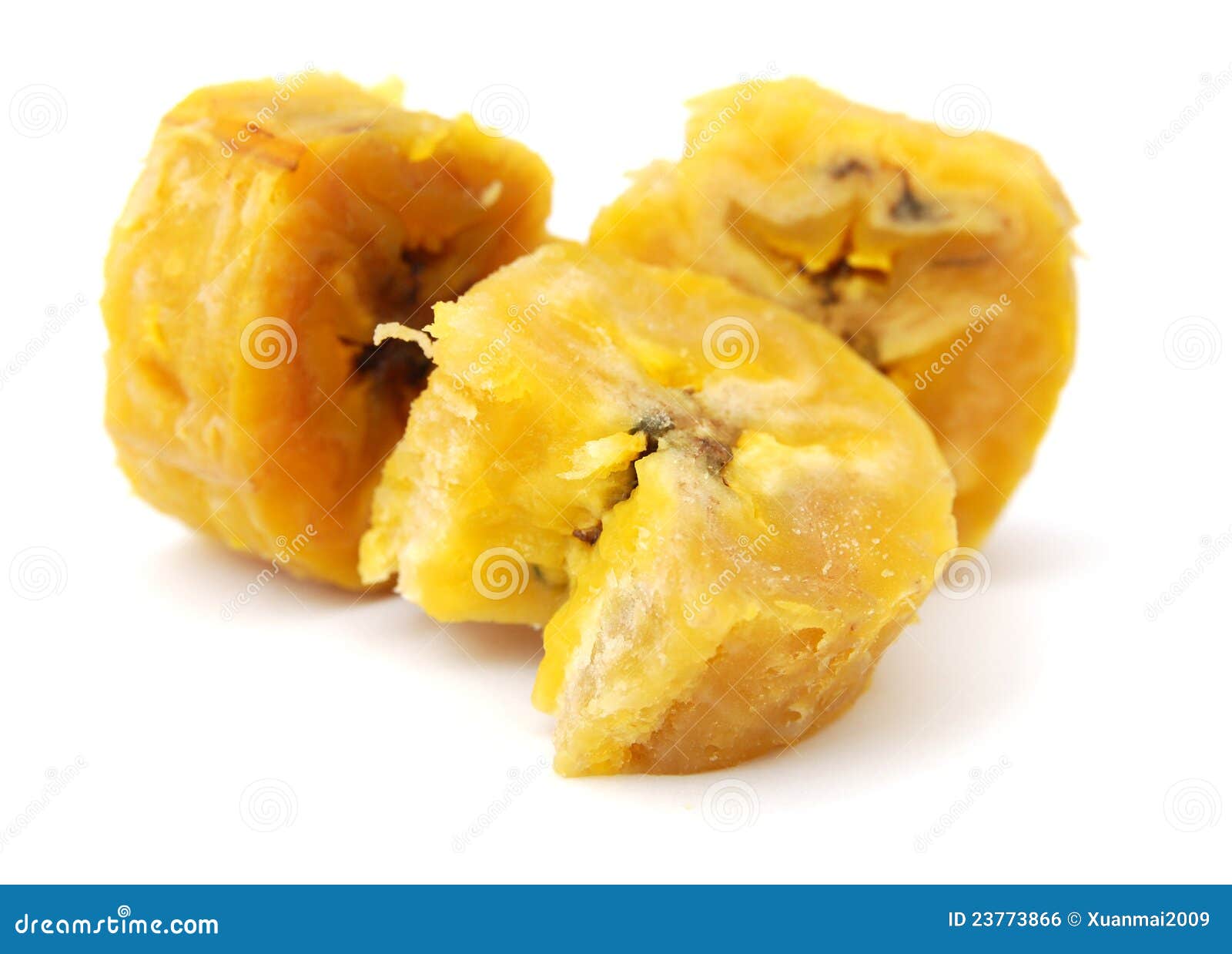 Gekookte banaan stock foto. Image of weegbree, banaan - 23773866