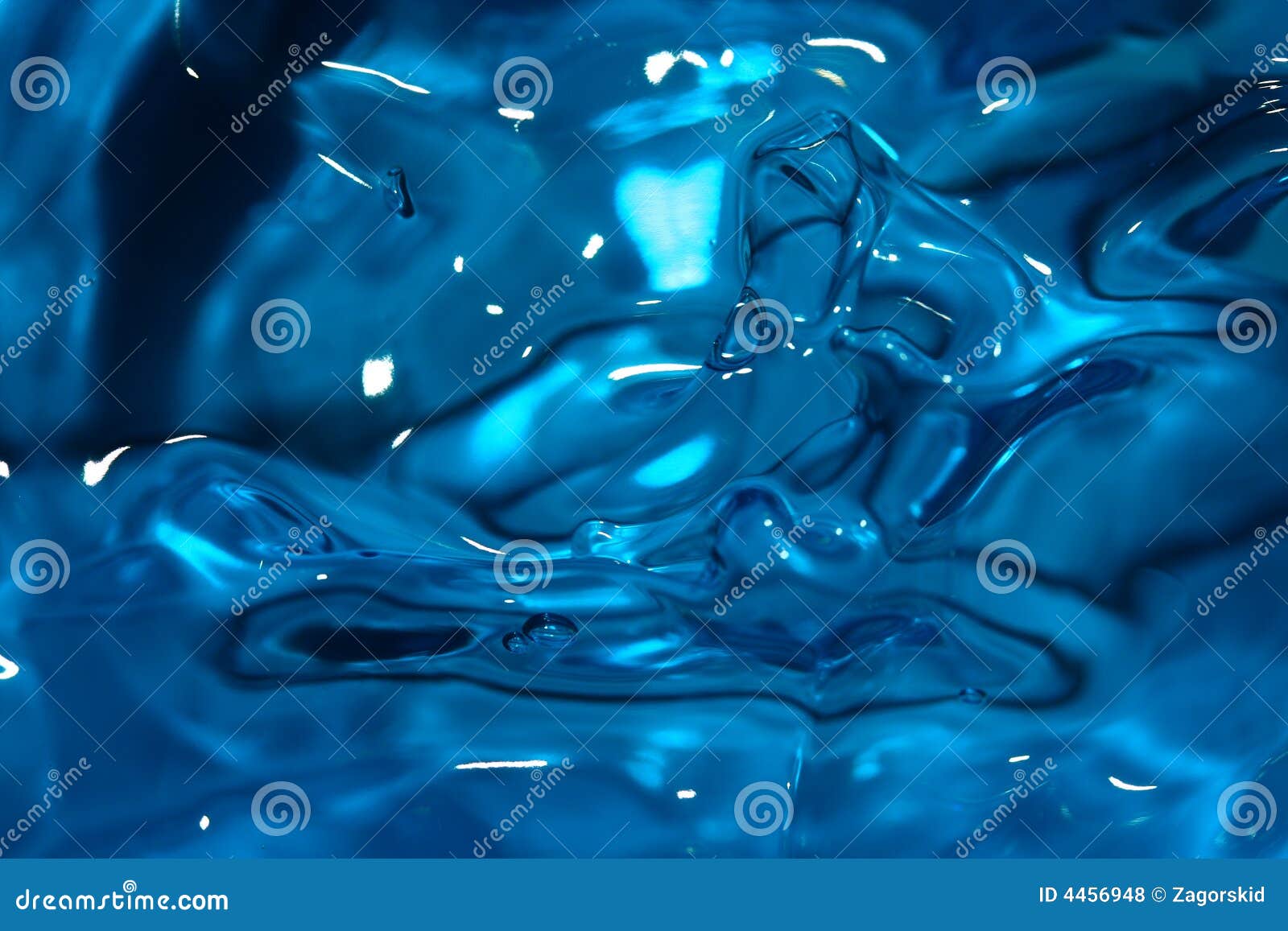 Gel azul foto de archivo. Imagen de azul, mirada, textura - 4456948