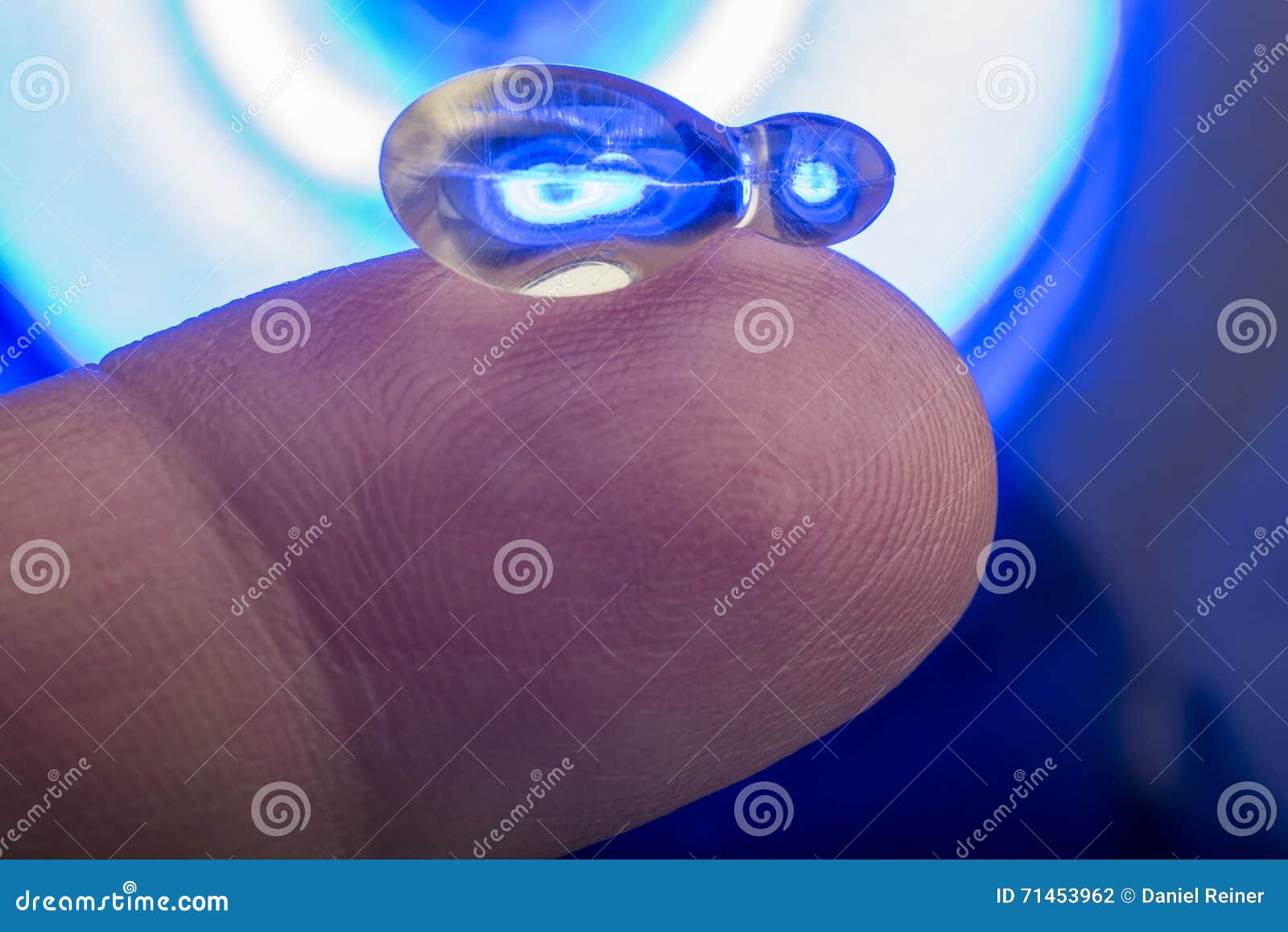Gel capsule on finger stock photo. Image of beauty, health - 71453962