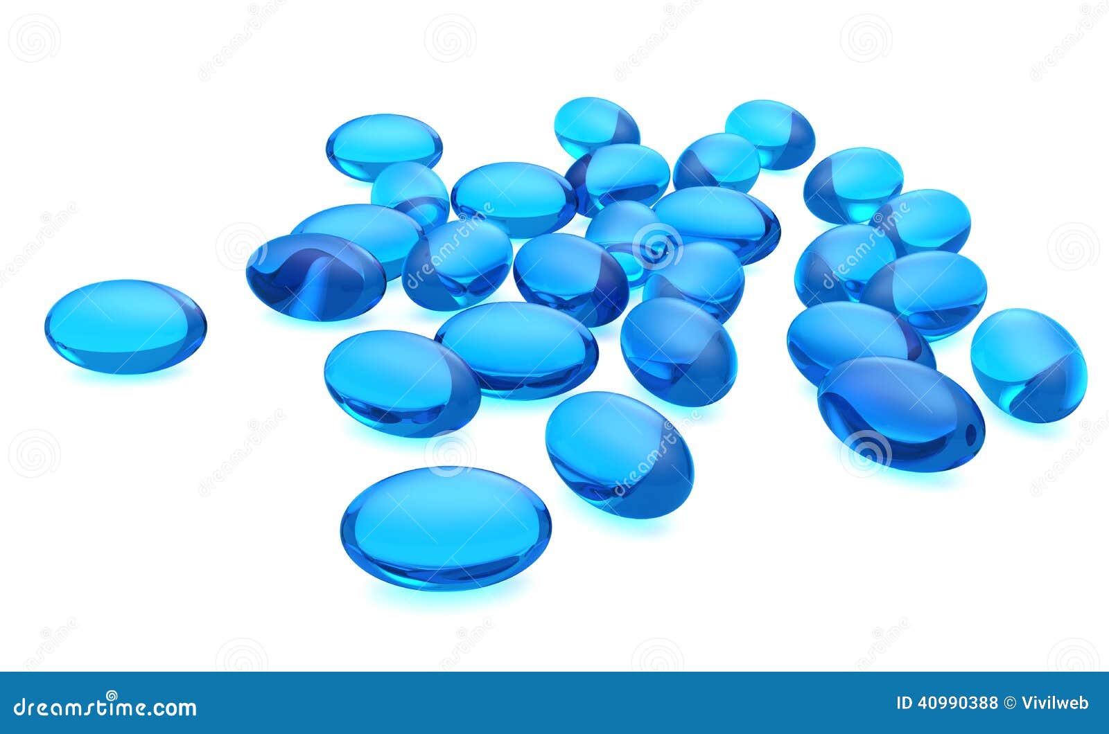 Gel capsules stock illustration. Illustration of medical - 40990388