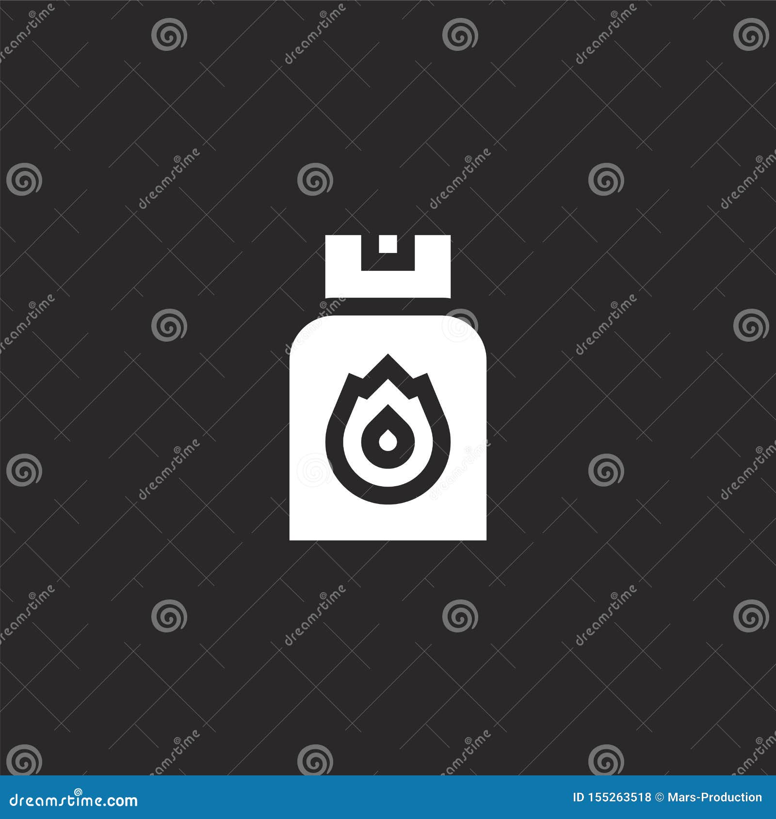 Gel Icon. Filled Gel Icon for Website Design and Mobile, App ...
