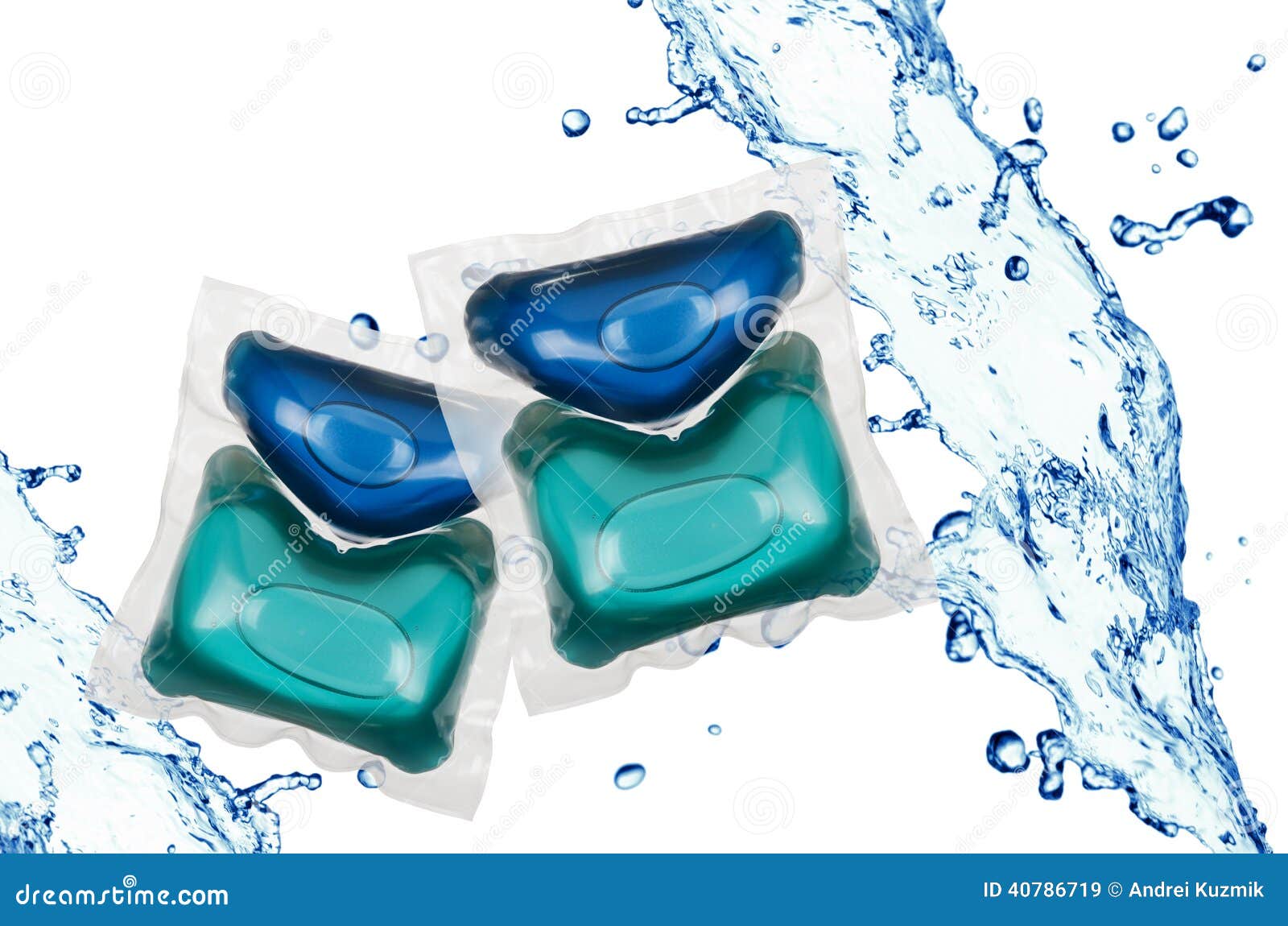 Gel laundry capsules stock image. Image of chemical, liquid - 40786719
