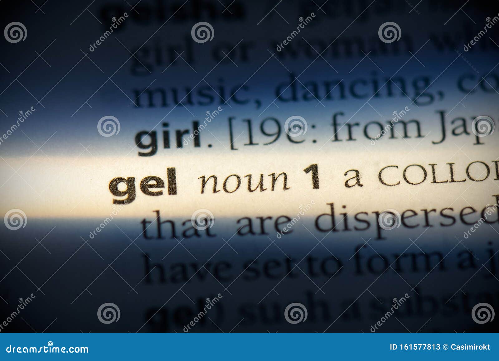 Gel stock image. Image of vocabulary, linguistic, learn - 161577813