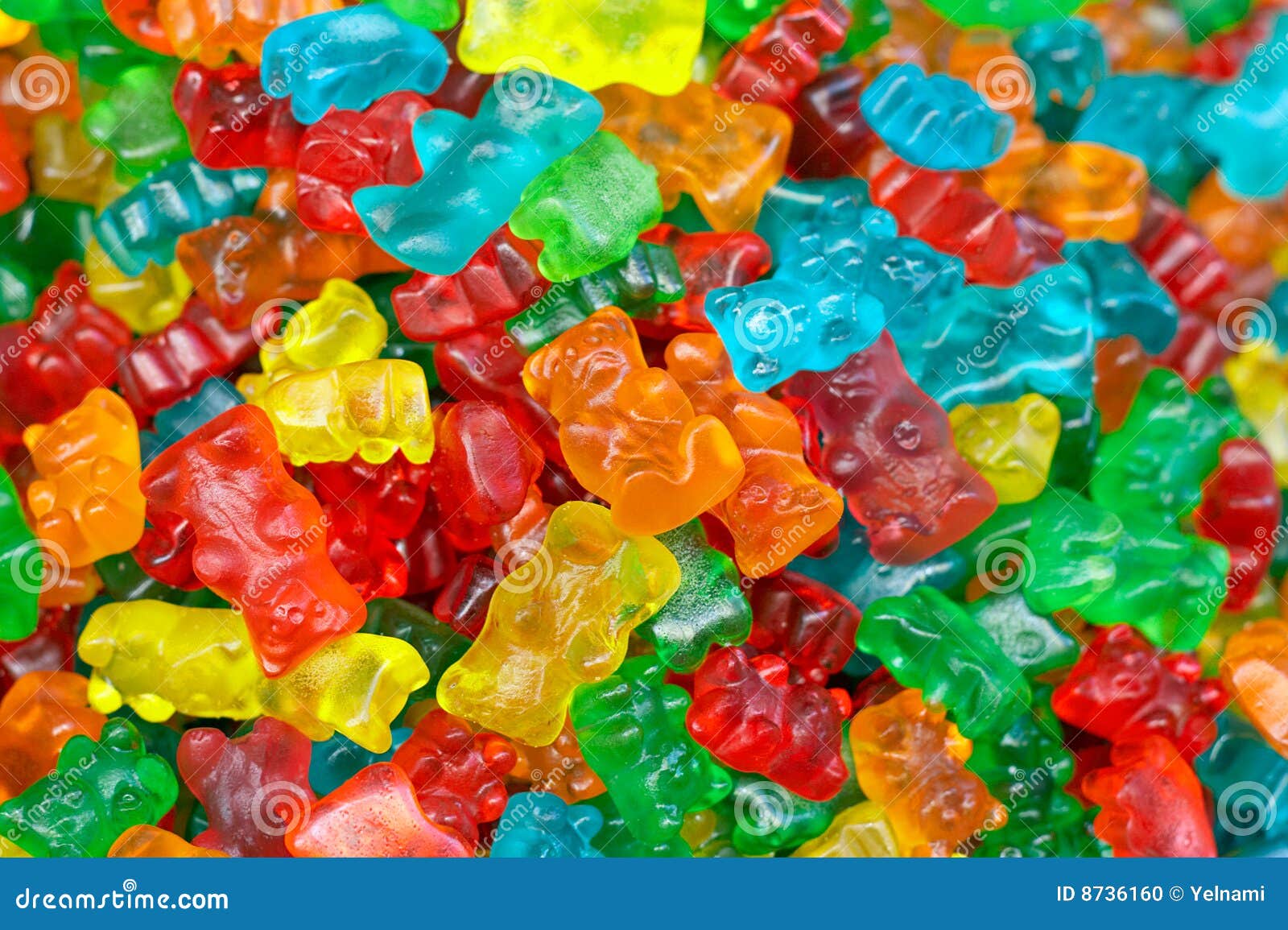 Gelatin bears background editorial image. Image of colors - 8736160