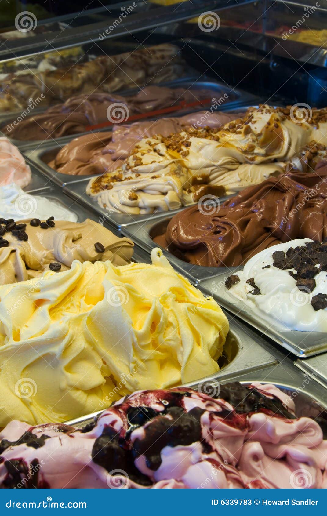 Gelato stock image. Image of dessert, frozen, cold, chocolate - 6339783