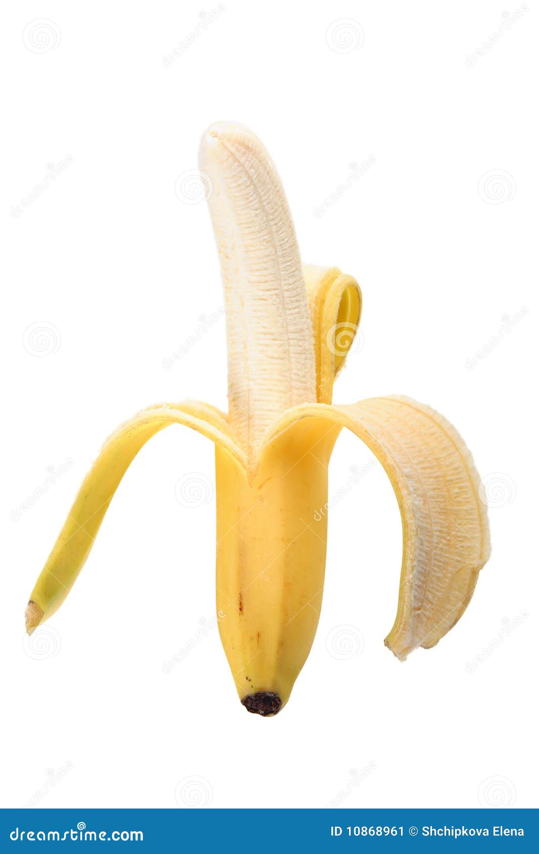 Gelbe Banane stockbild. Bild von geschmackvoll, organisch - 10868961