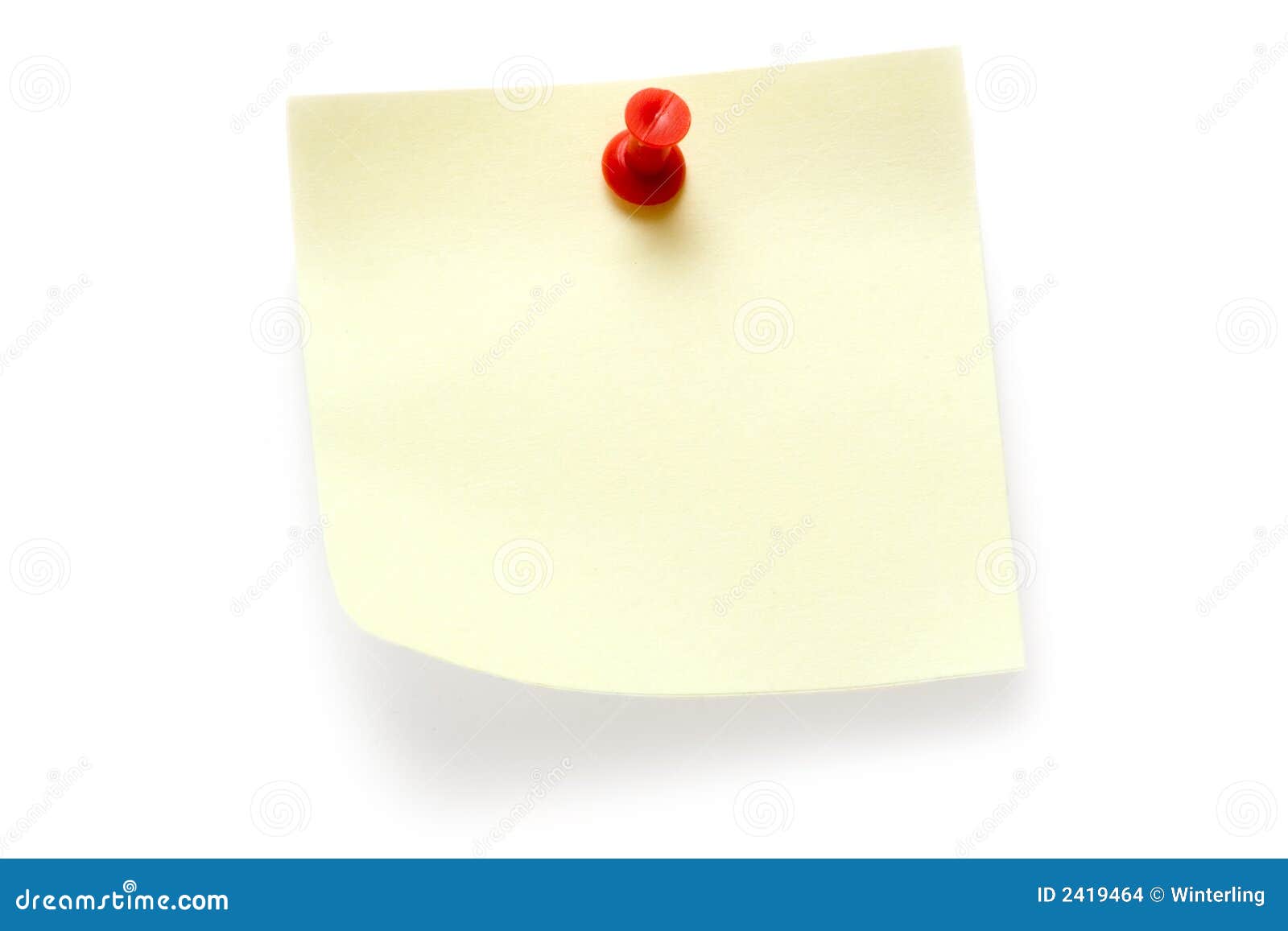 Gelbes Post-it stockfoto. Bild von bekanntmachen, geschäft - 2419464