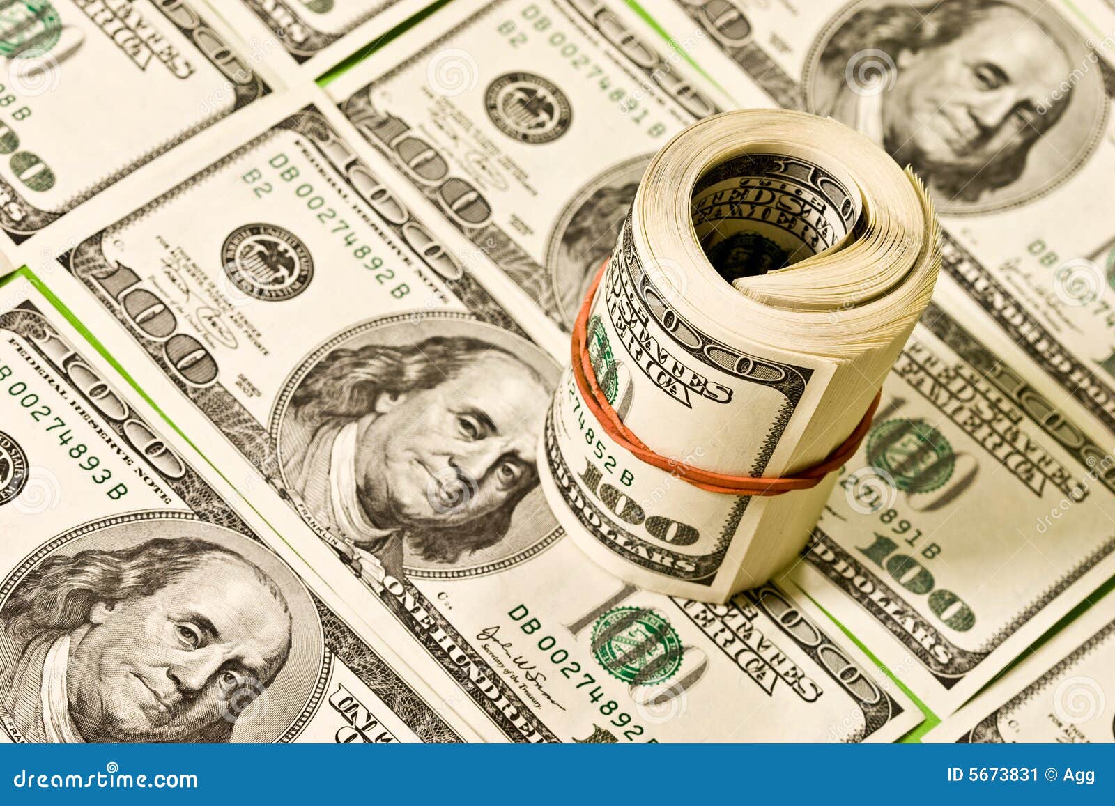 Geld stockbild. Bild von handel, rolle, bankverkehr, geschäft - 5673831