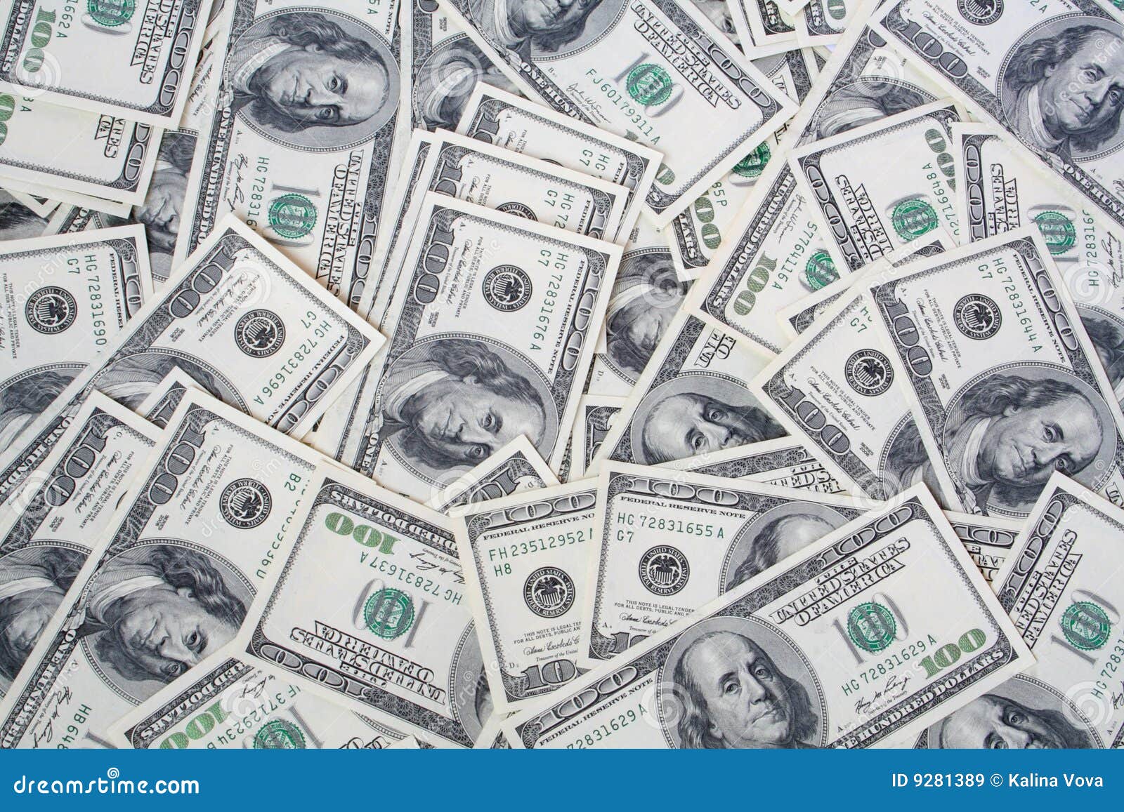 Geld stock afbeelding. Image of contant, geluk, rekening - 9281389