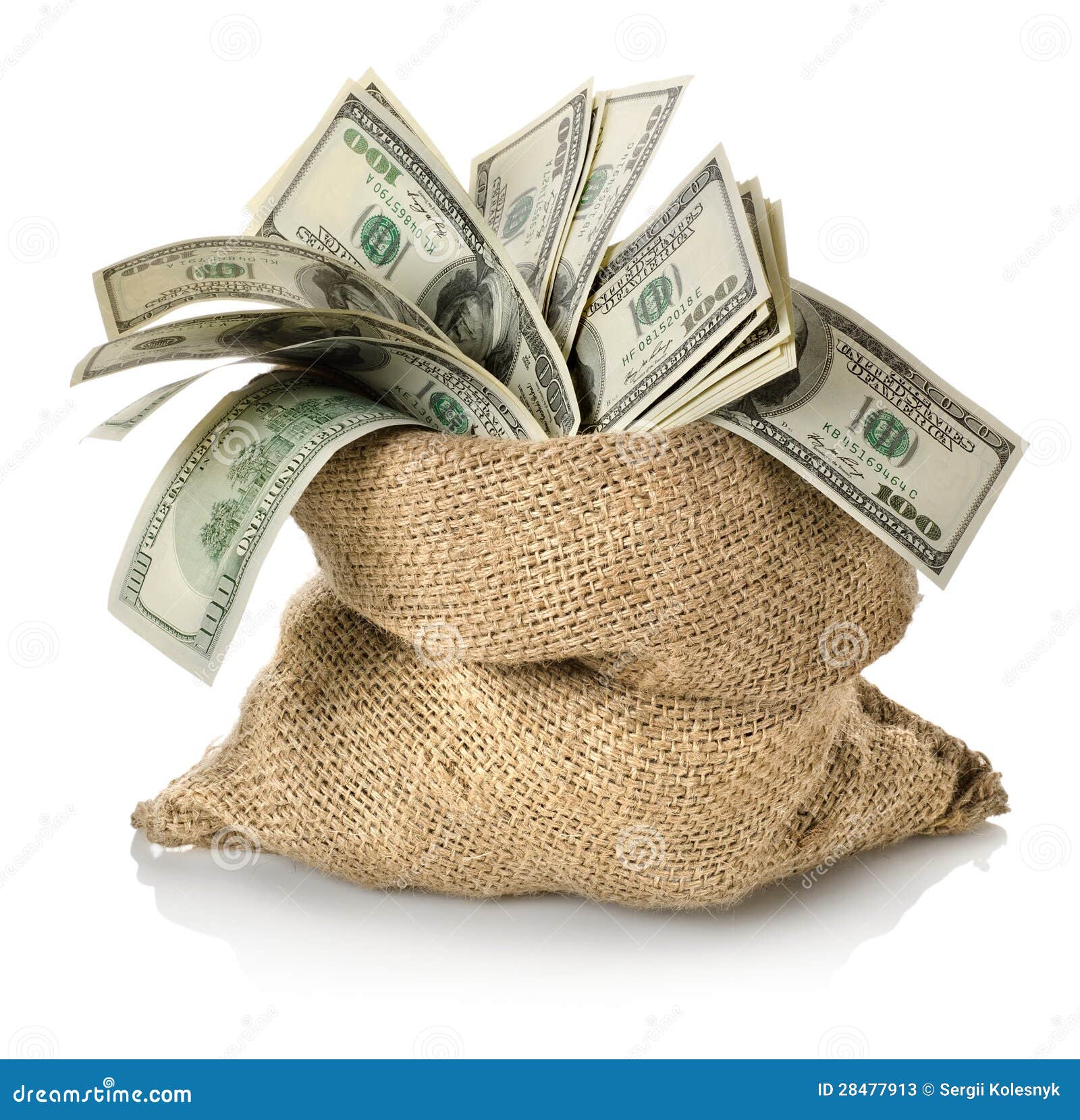 Geld in de zak stock afbeelding. Image of giften, geld - 28477913