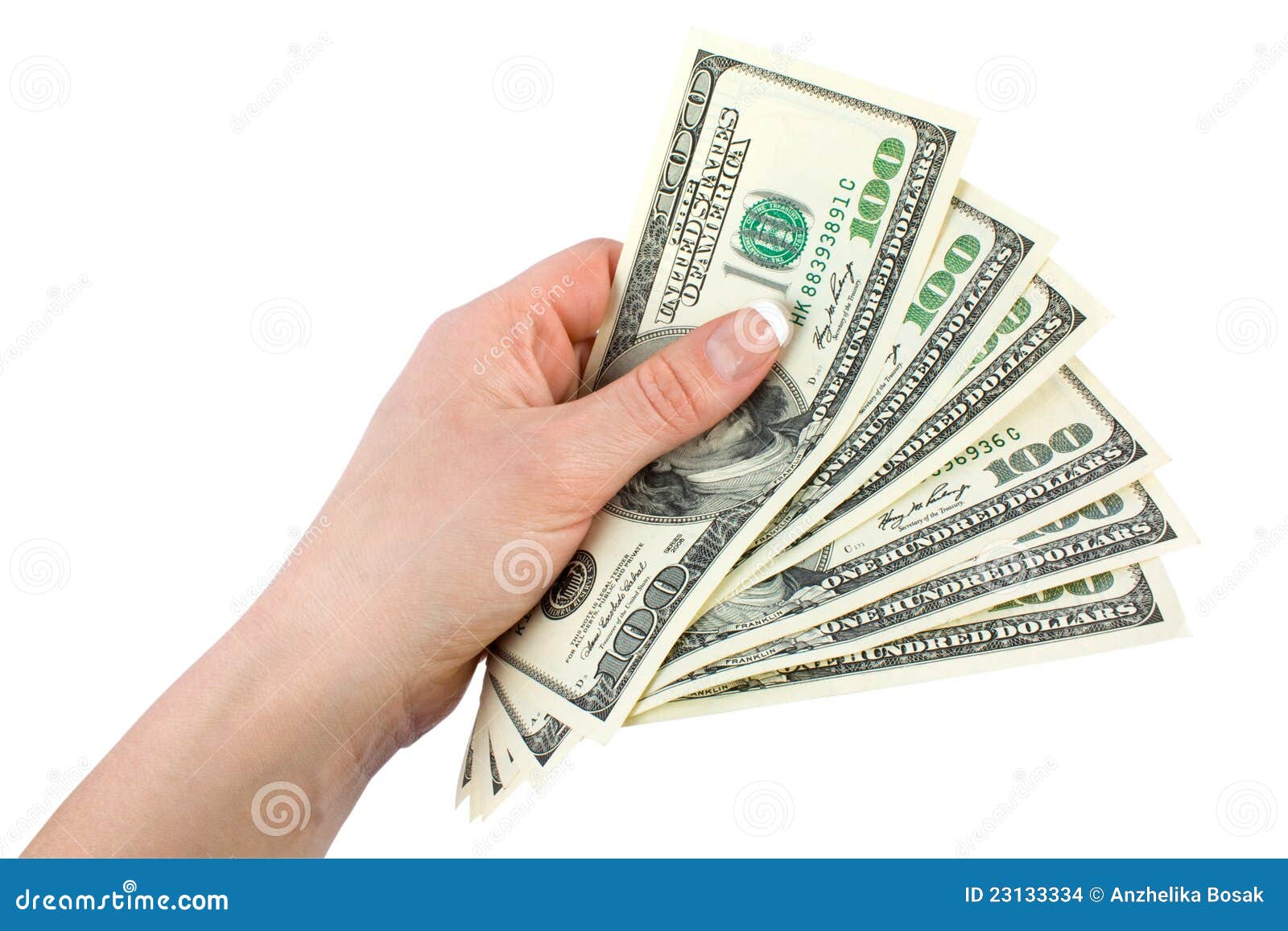 Geld in een gevende hand stock foto. Image of investering - 23133334