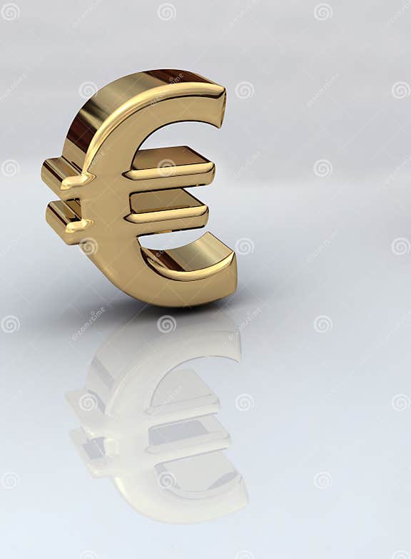 Geld-Euro-Zeichen stock abbildung. Illustration von sicherheit - 8175113