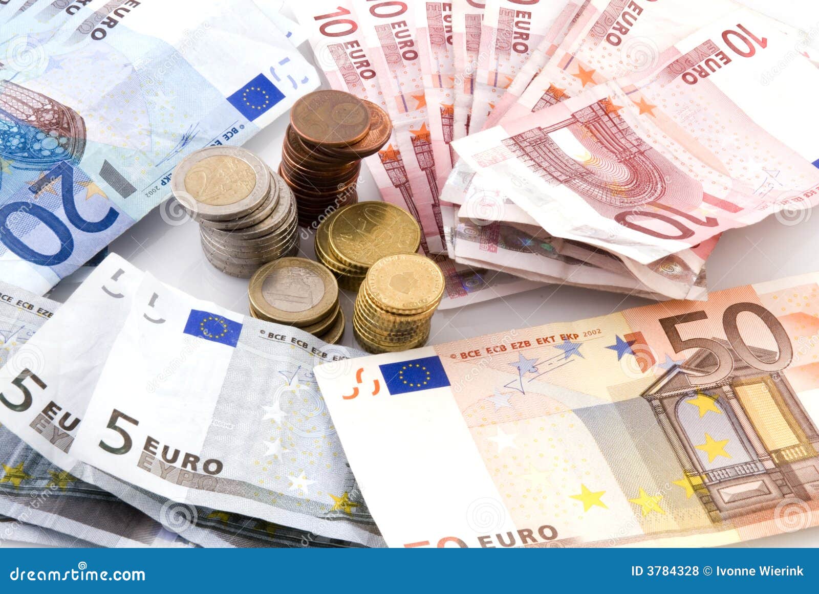 Geld in Europa stockfoto. Bild von papier, banknoten, geld - 3784328
