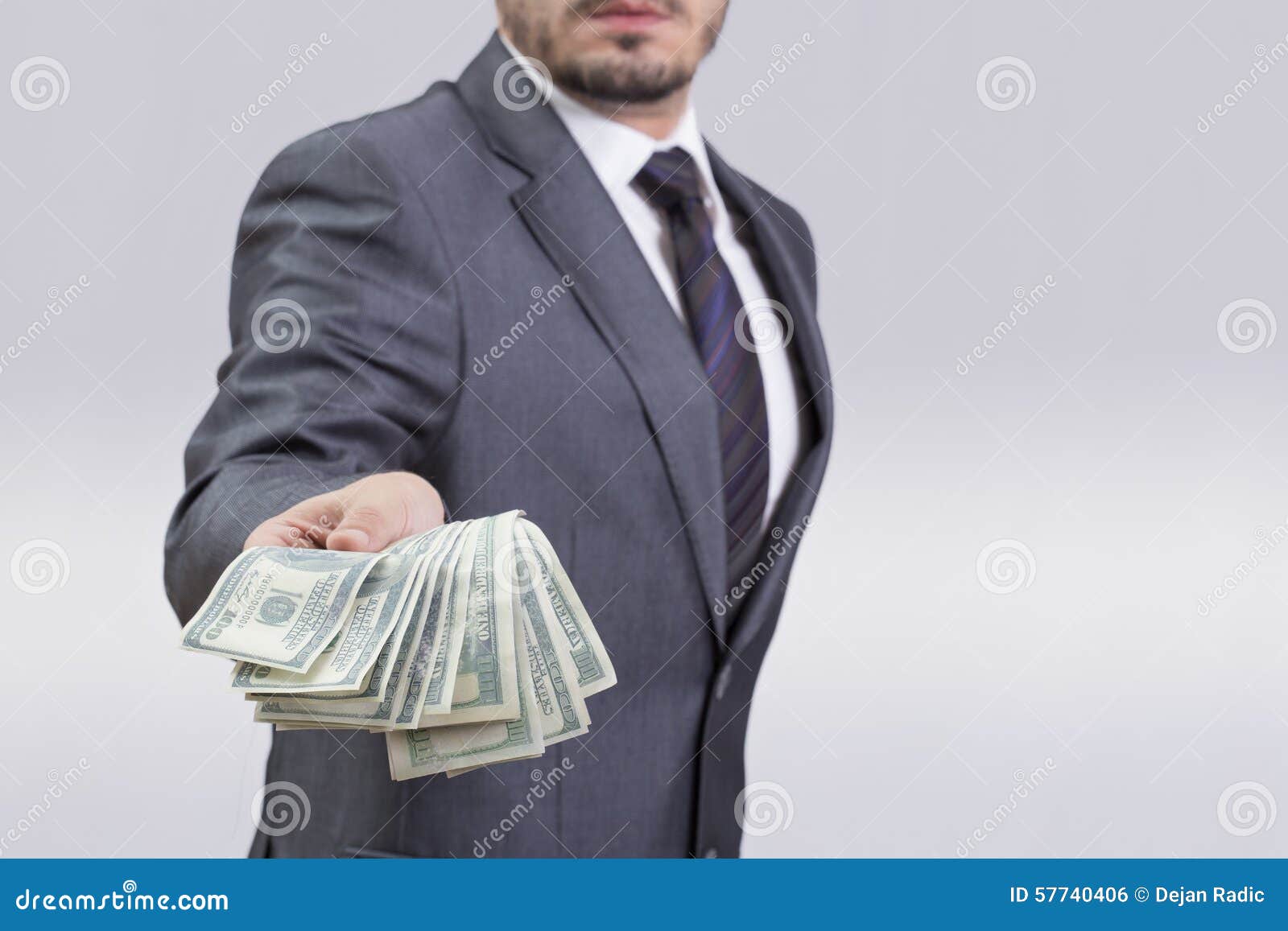 Geld Man stock foto. Image of dollars, dollar, elegant - 57740406