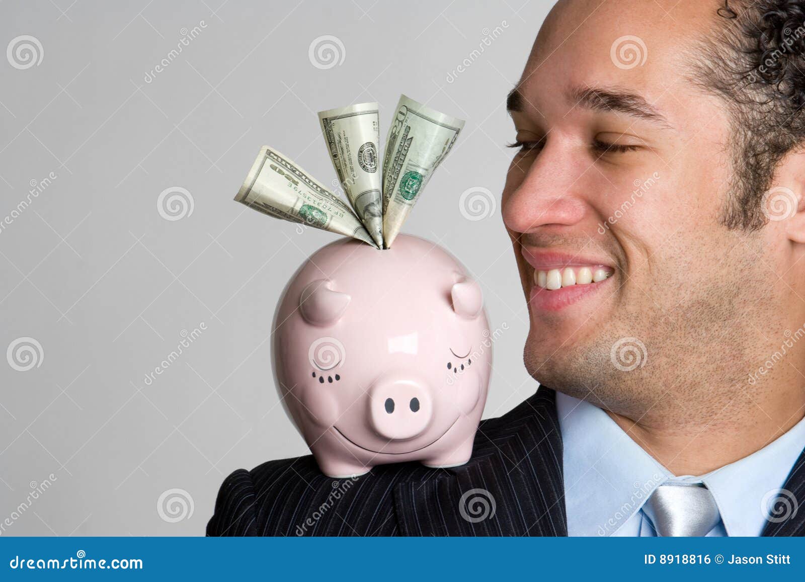 Geld-Mann stockfoto. Bild von amerikanisch, ruhestand - 8918816