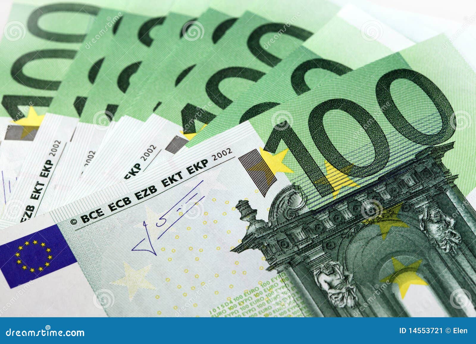 Geld Van Europese Unie - Euro Stock Afbeelding - Image of bankwezen ...
