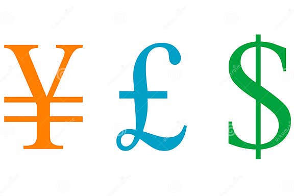 Geld-Zeichen stock abbildung. Illustration von zeichen - 1917010