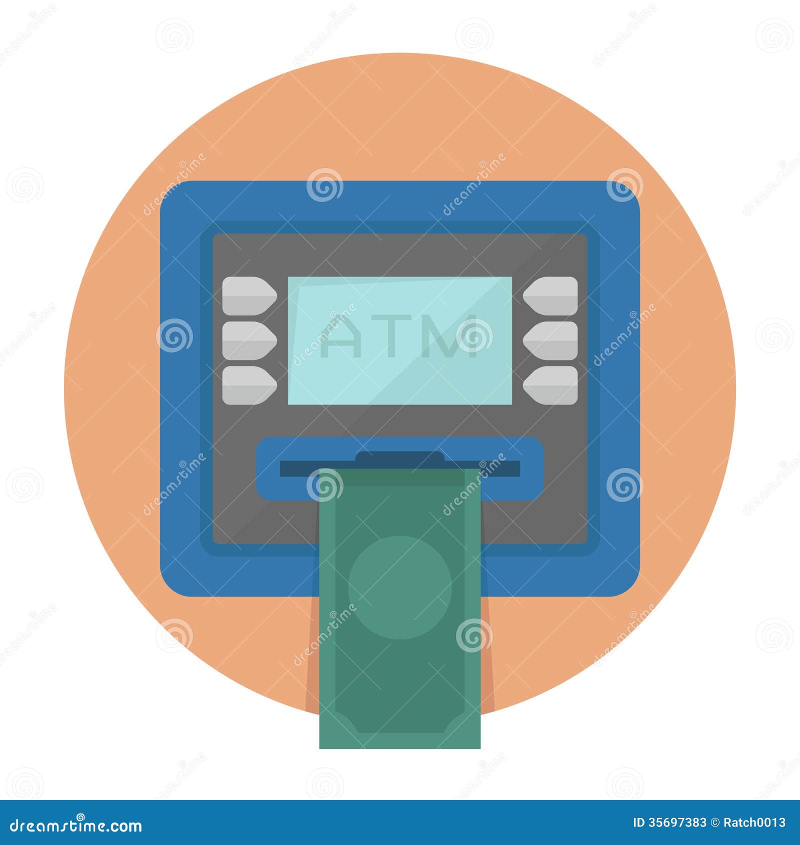Geldautomat Stock Illustrationen, Vektoren, & Kliparts - 494 Stock ...
