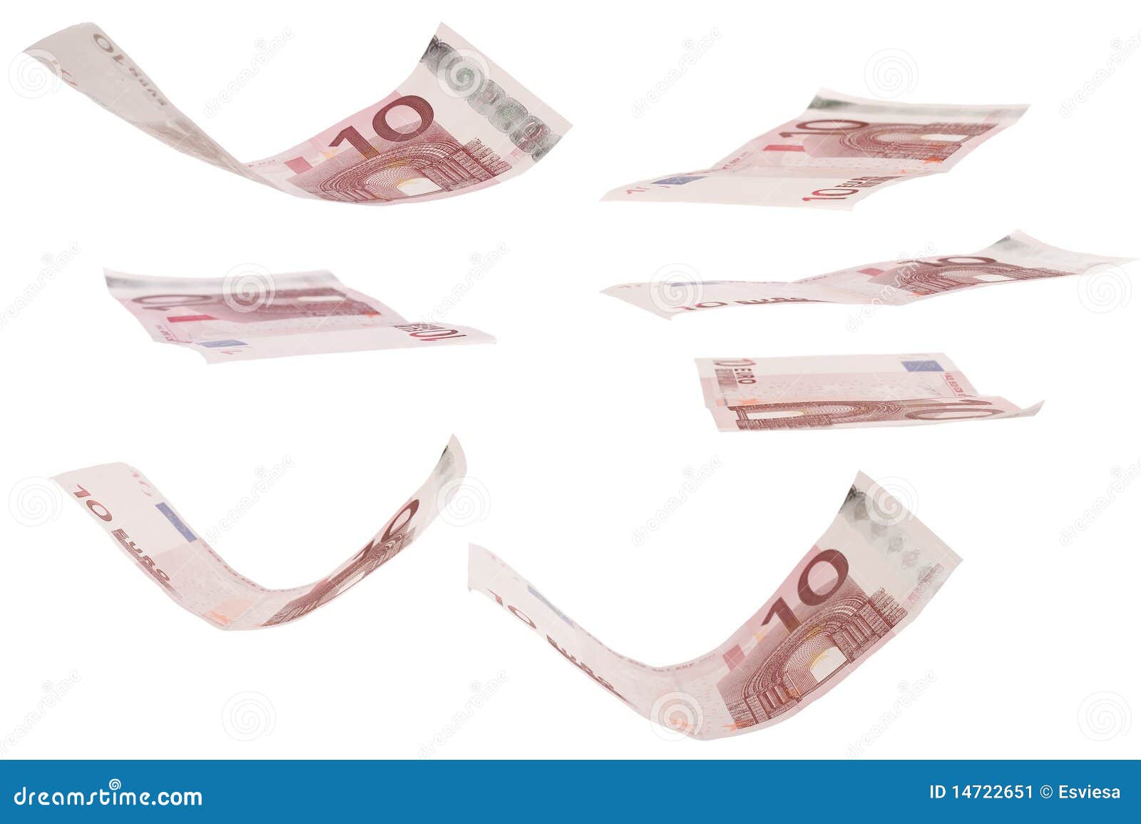 Geldschein des Euro 10 stockbild. Bild von vorbehalt - 14722651