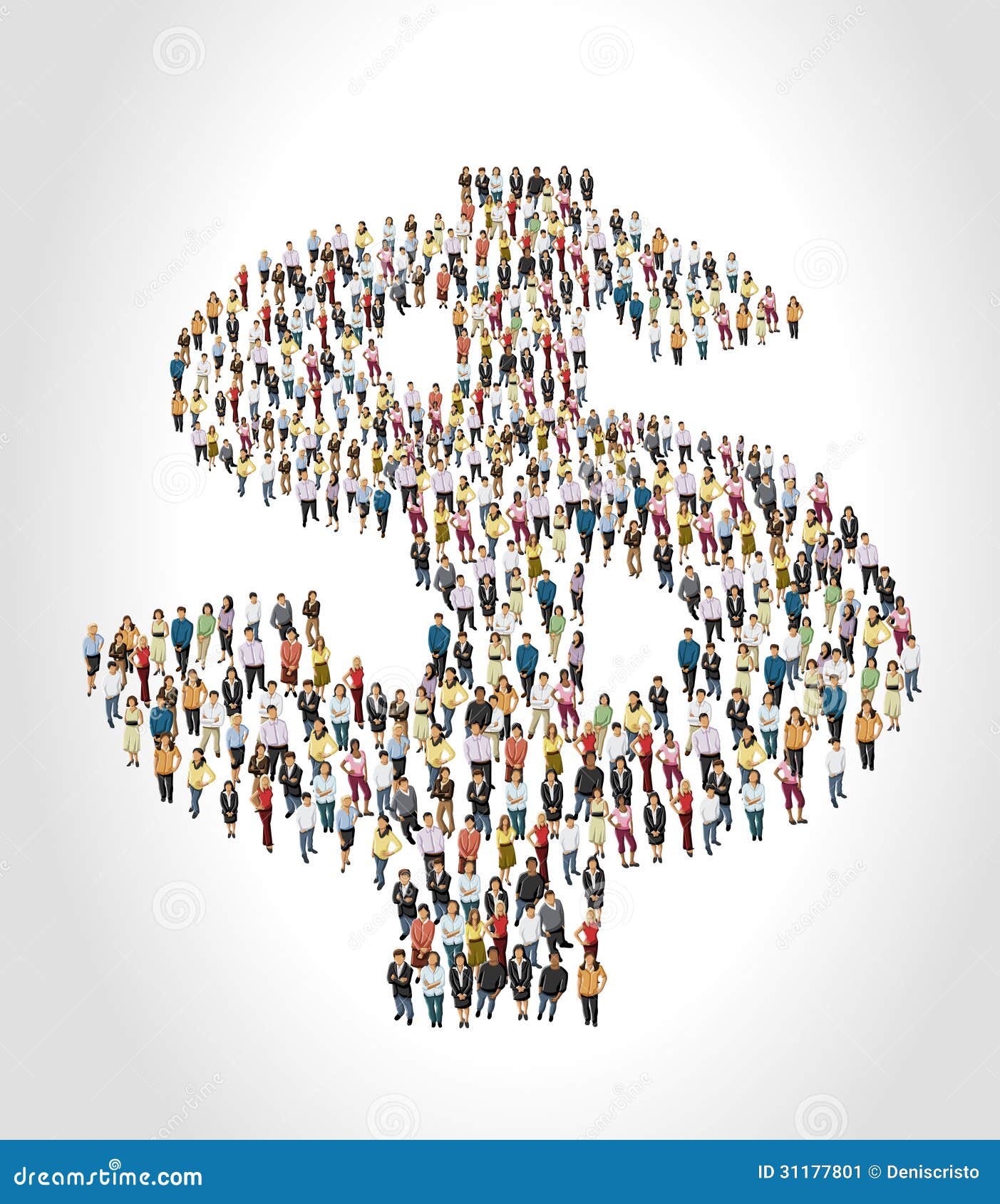 Geldsymbole vektor abbildung. Illustration von ablage - 31177801