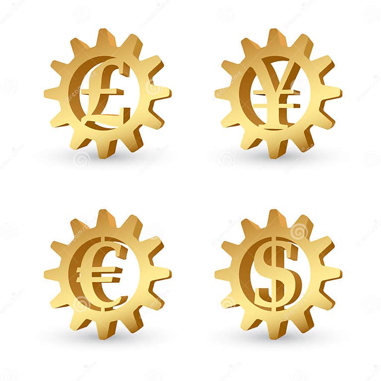 Geldzeichen vektor abbildung. Illustration von analyse - 41402479