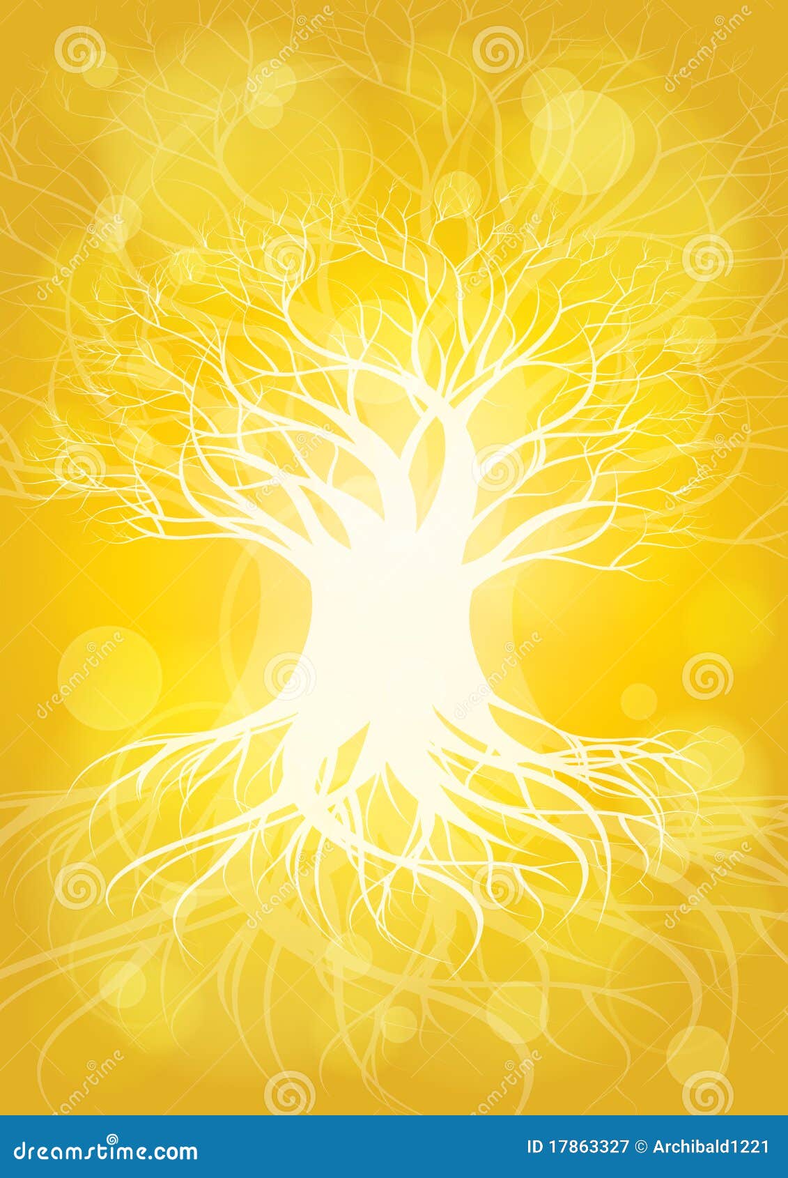 Gele achtergrond vector illustratie. Illustration of milieu - 17863327