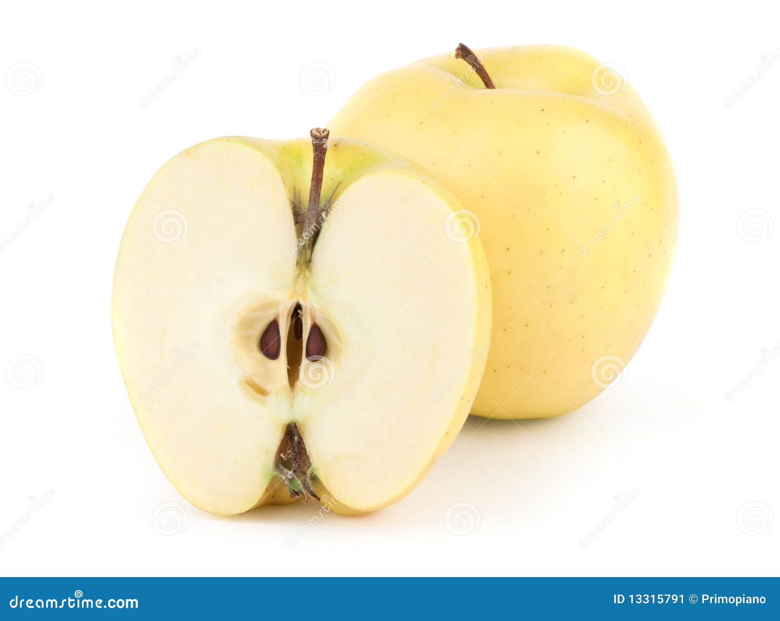 Gele appel stock afbeelding. Image of geel, organisch - 13315791