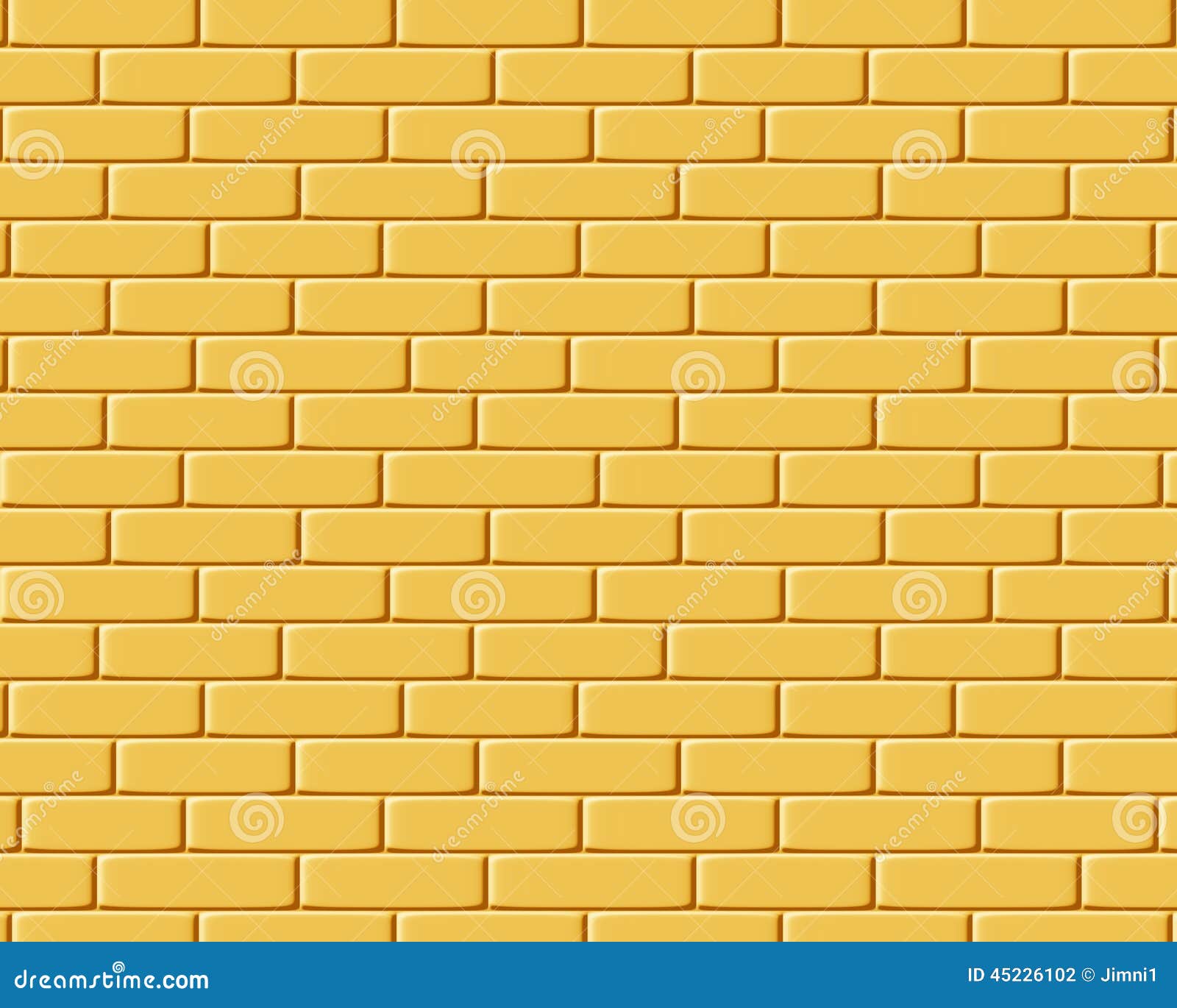 Gele Bakstenen, Achtergrondtextuur Stock Illustratie - Illustration of ...
