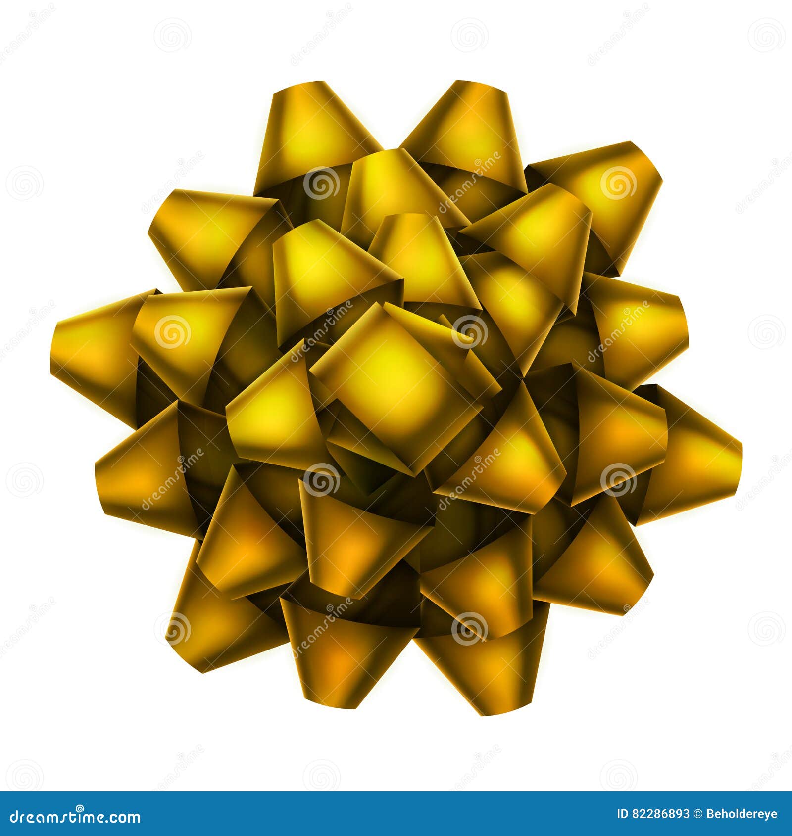 Gele Boog Hoogste Mening Eps 10 Vector Illustratie - Illustration of ...