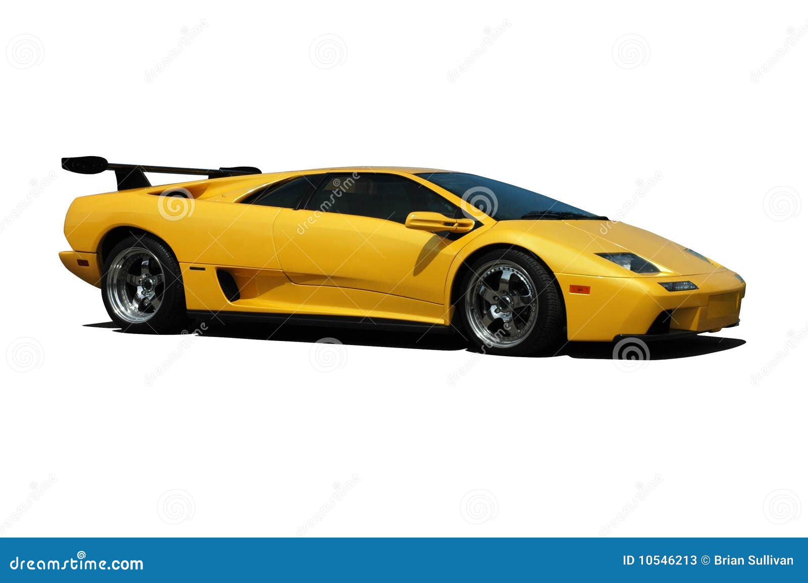 Gele Lamborghini - Zijaanzicht Redactionele Stock Foto - Image of ...