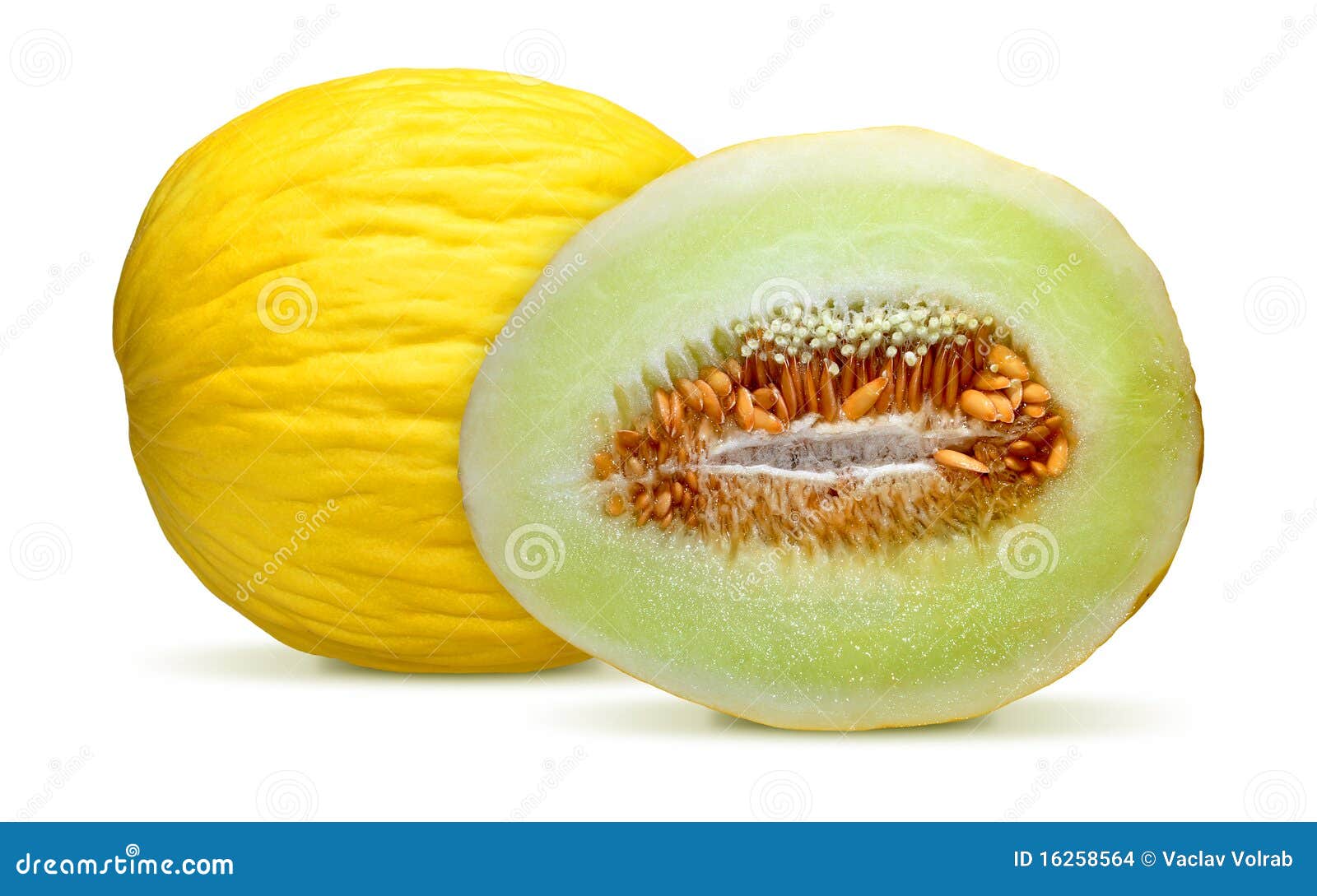 Gele meloen stock foto. Image of kantaloep, plak, heerlijk - 16258564