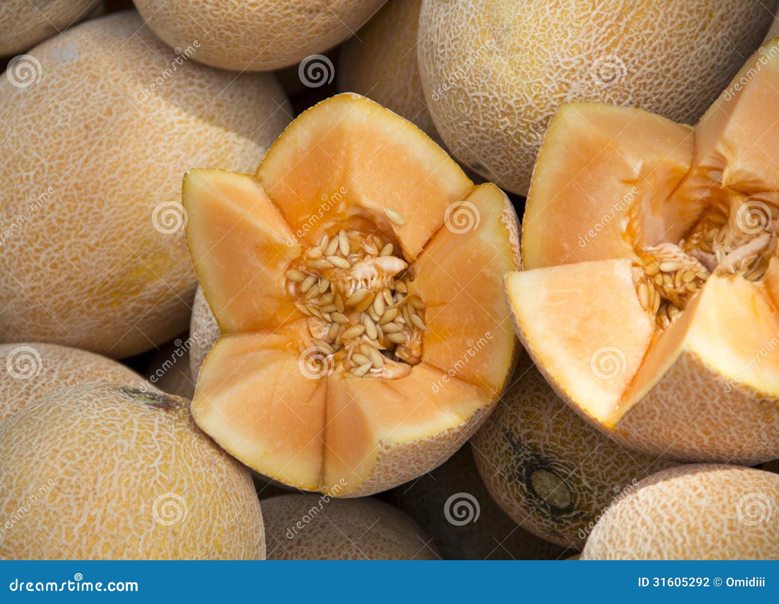 Gele meloen stock foto. Image of heerlijk, vruchten, meloenen - 31605292