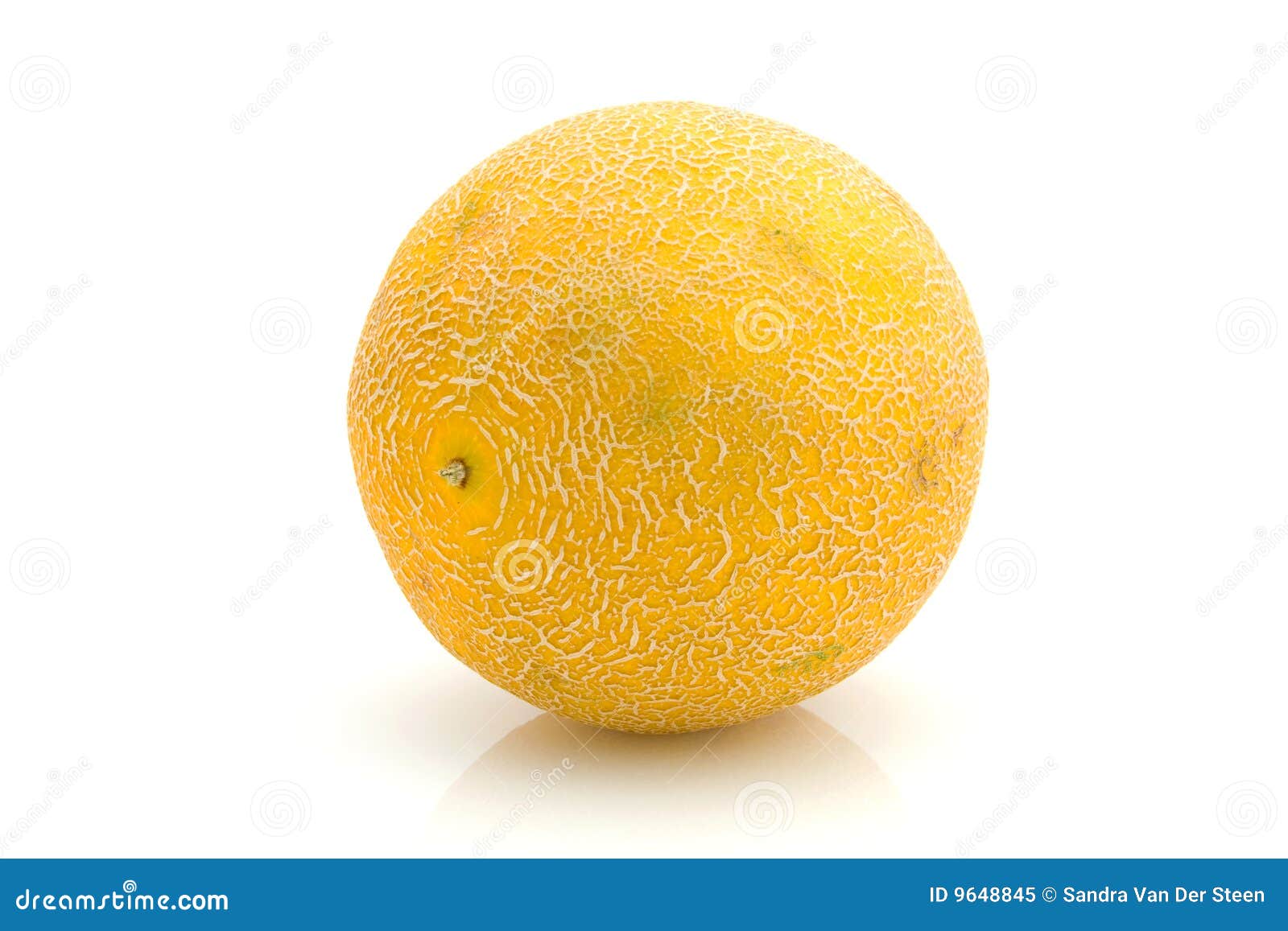 Gele meloen stock afbeelding. Image of smakelijk, meloenen - 9648845