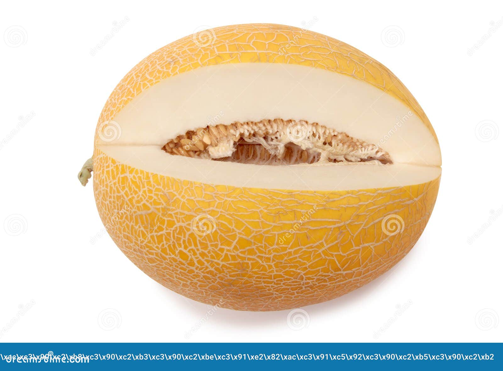 Gele meloen drie stock foto. Image of groot, plak, voeding - 123552712