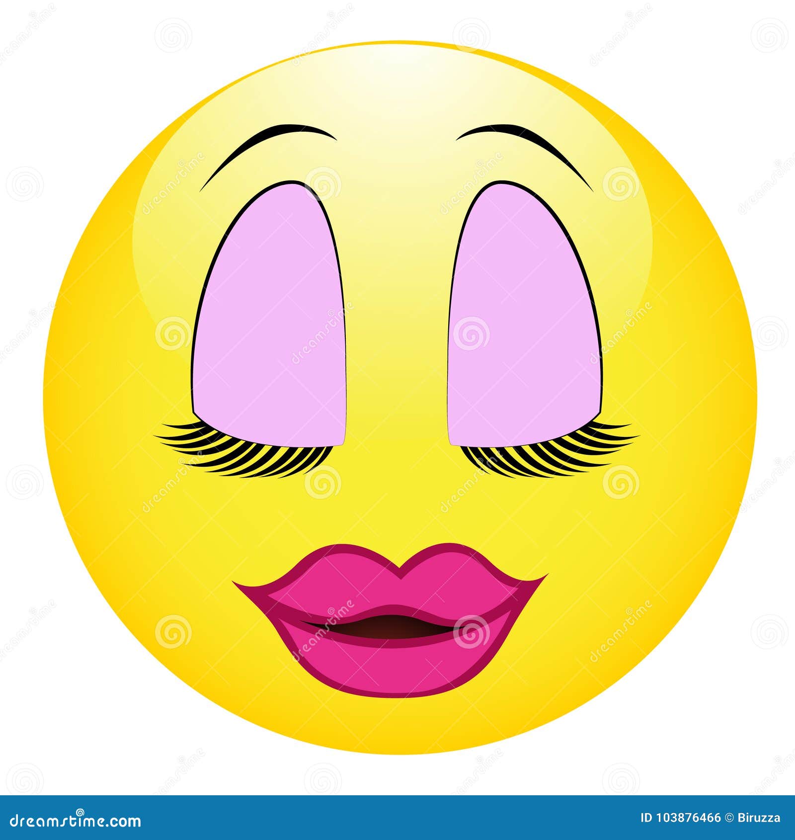 Gele Ronde Smiley, Vectoreps10 Vector Illustratie - Illustration of ...