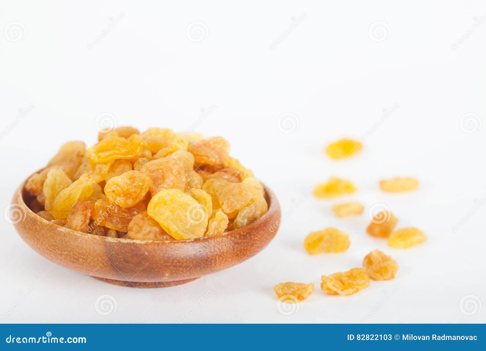 Gele Rozijnen of Sultanarozijnen Stock Afbeelding - Image of gouden ...